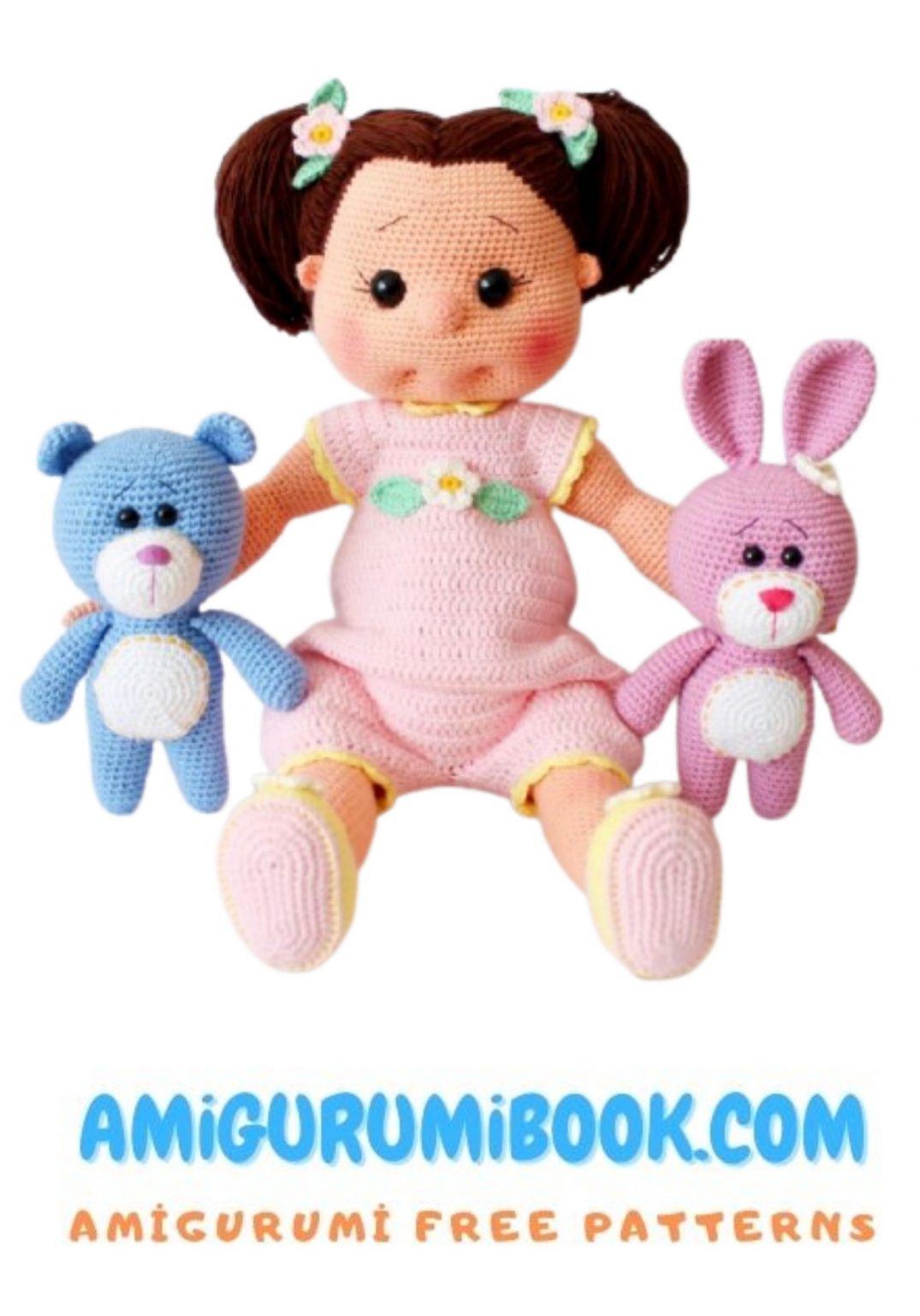 Emma Doll Amigurumi Free Crochet Pattern - Free Amigurumi Crochet Patterns