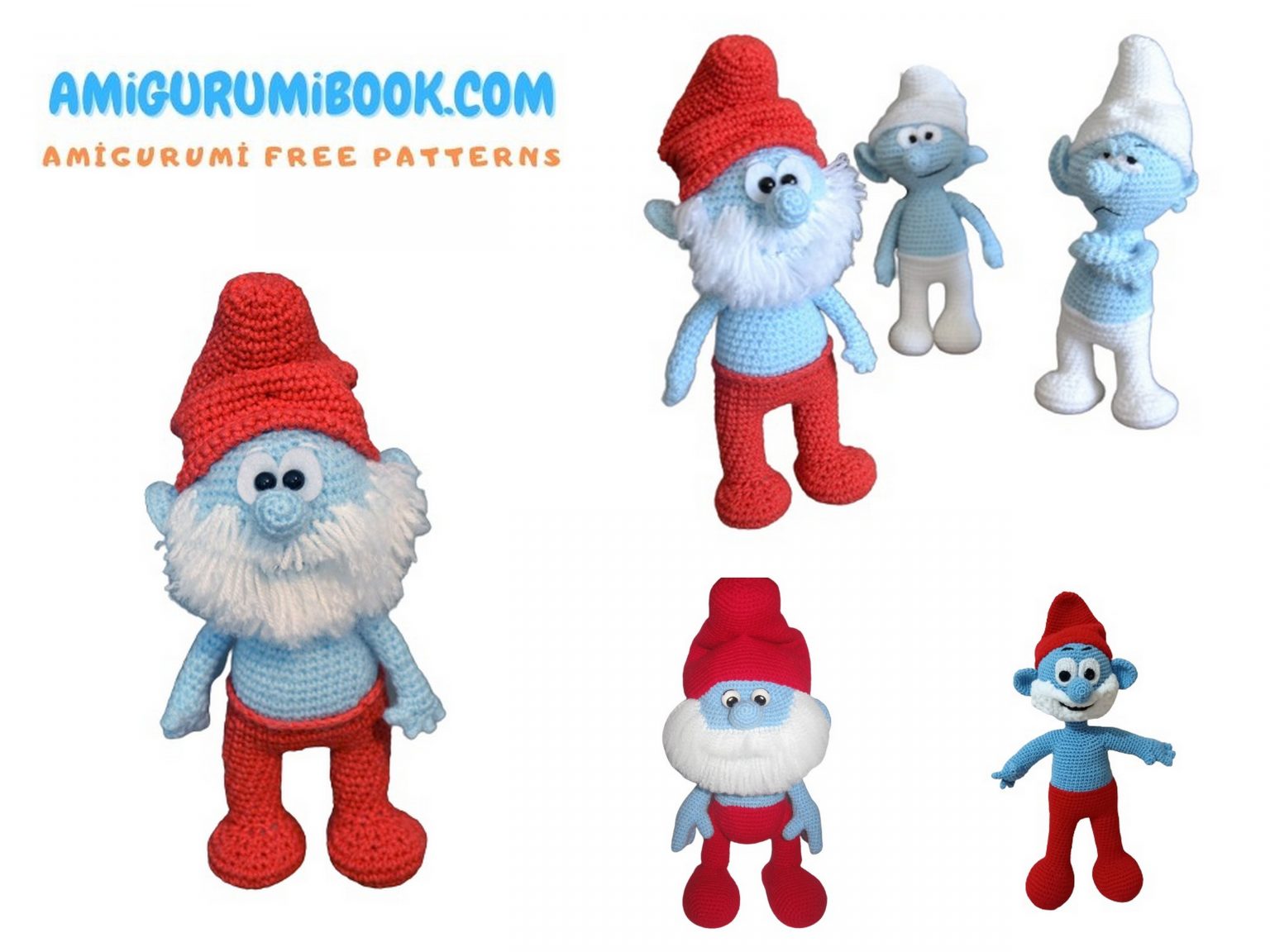 Get Crafty with a Free Papa Smurf Amigurumi Pattern - Free Amigurumi ...