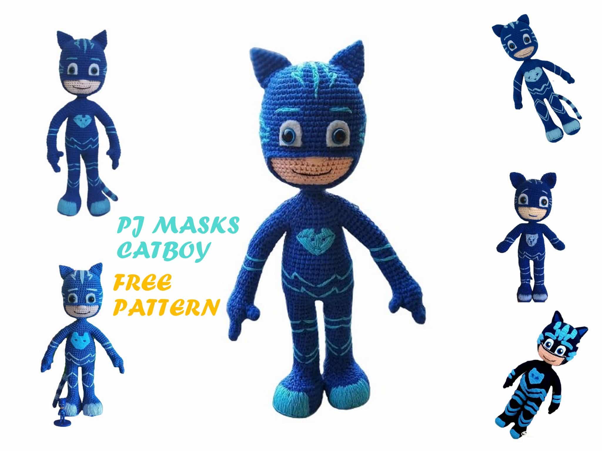 Catboy Pj Masks Amigurumi Free Pattern - Free Amigurumi Crochet Patterns