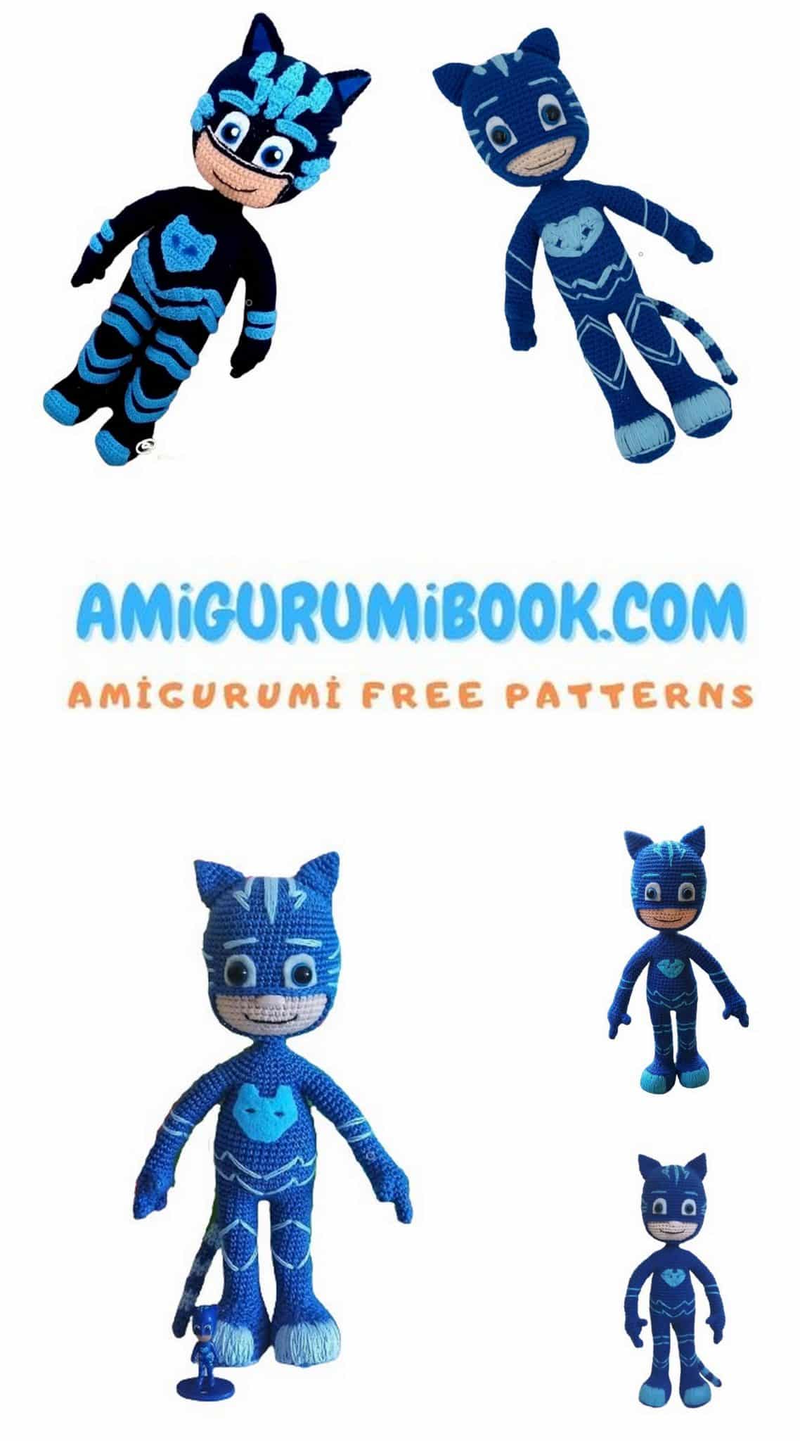 Catboy Pj Masks Amigurumi Free Pattern - Free Amigurumi Crochet Patterns
