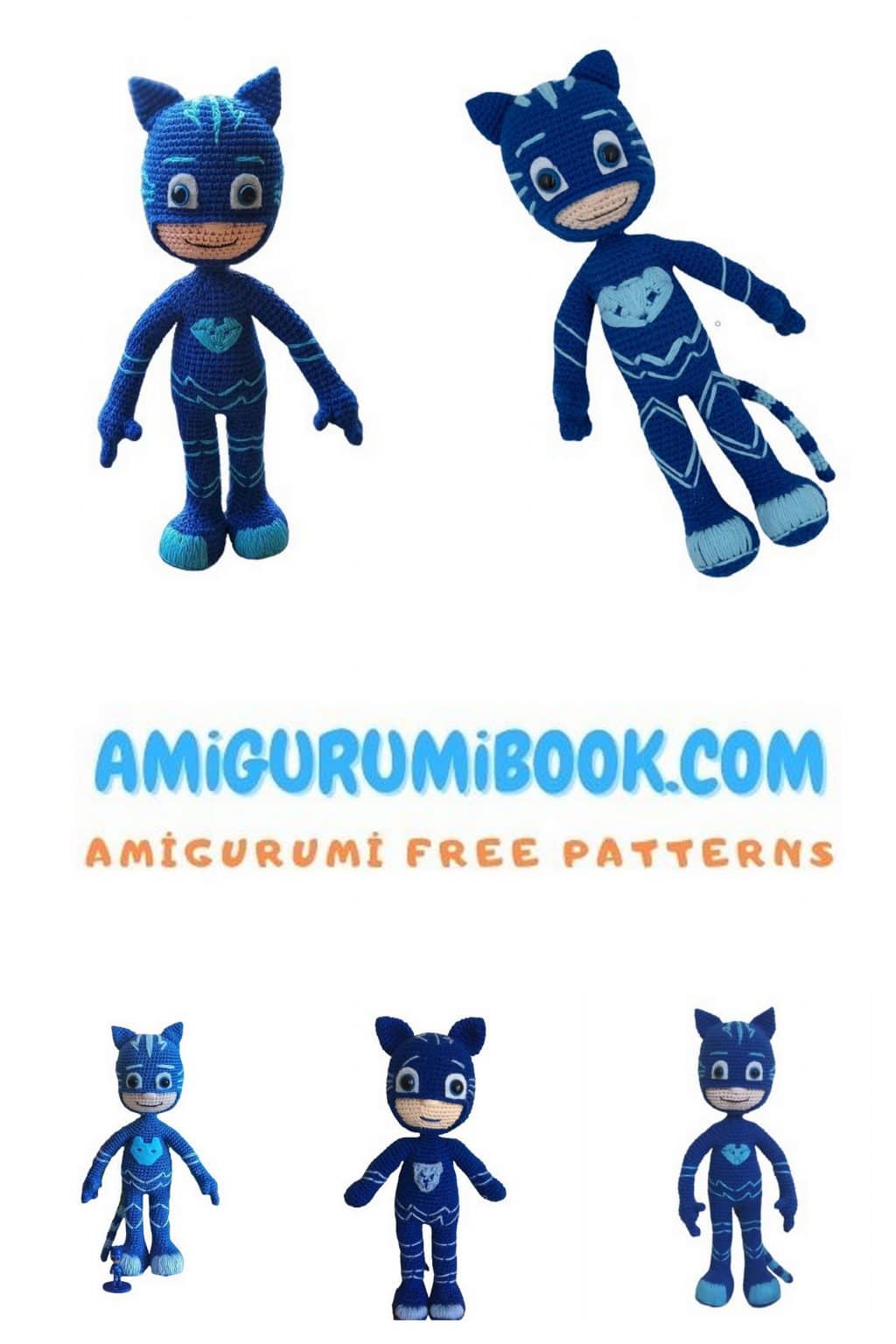 Catboy Pj Masks Amigurumi Free Pattern - Free Amigurumi Crochet Patterns