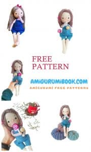 Amanda Doll Amigurumi Free Pattern - Free Amigurumi Crochet Patterns