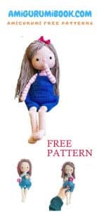 Amanda Doll Amigurumi Free Pattern - Free Amigurumi Crochet Patterns