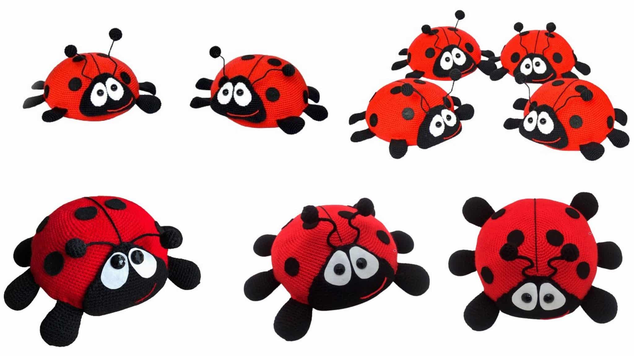 Ladybird Amigurumi Free Pattern - Free Amigurumi Crochet Patterns