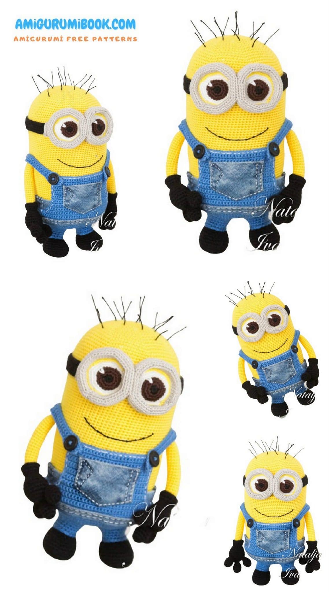 Minion Amigurumi Free Pattern - Free Amigurumi Crochet Patterns