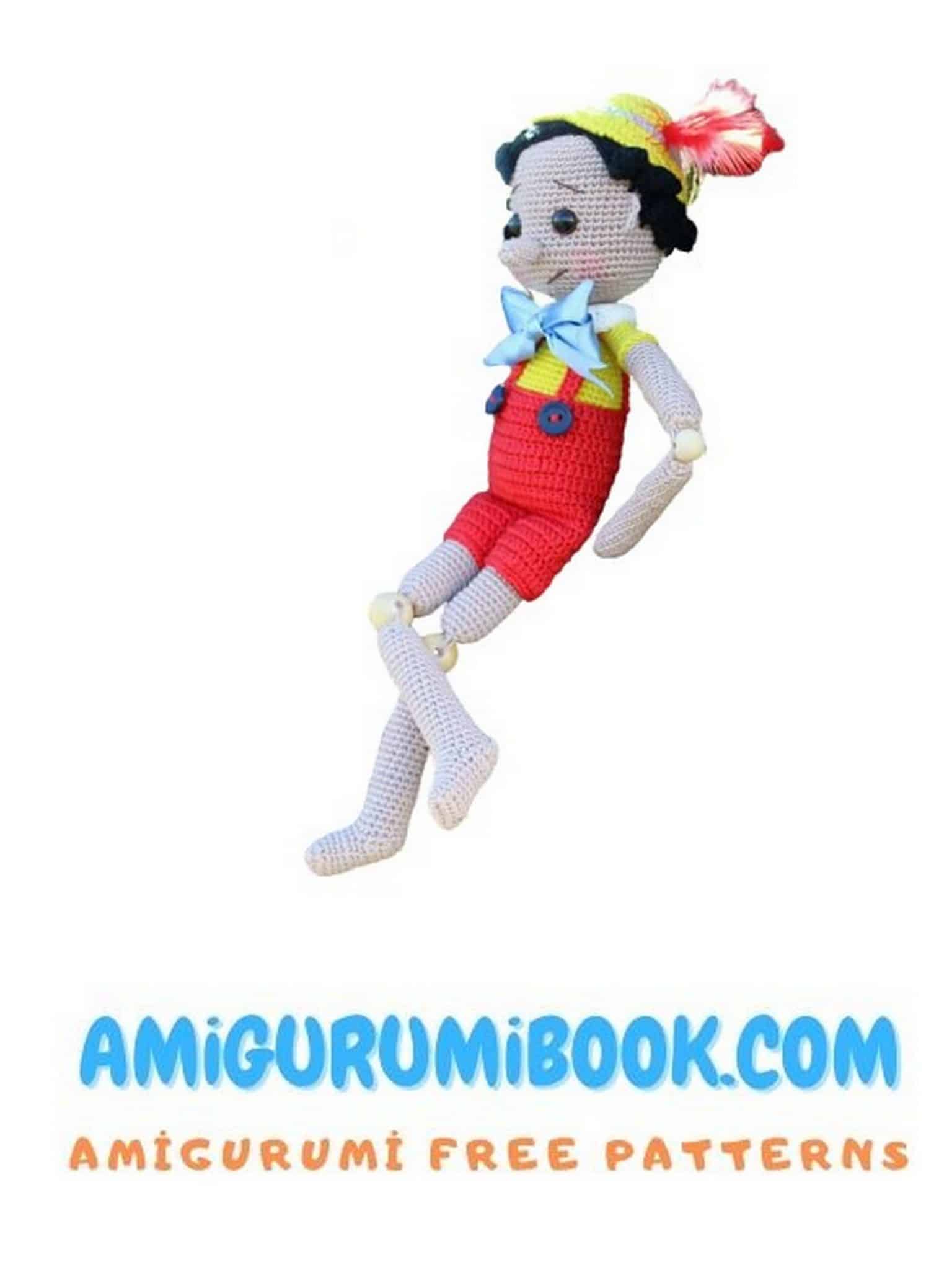 Pinocchio Amigurumi Free Pattern - Free Amigurumi Crochet Patterns
