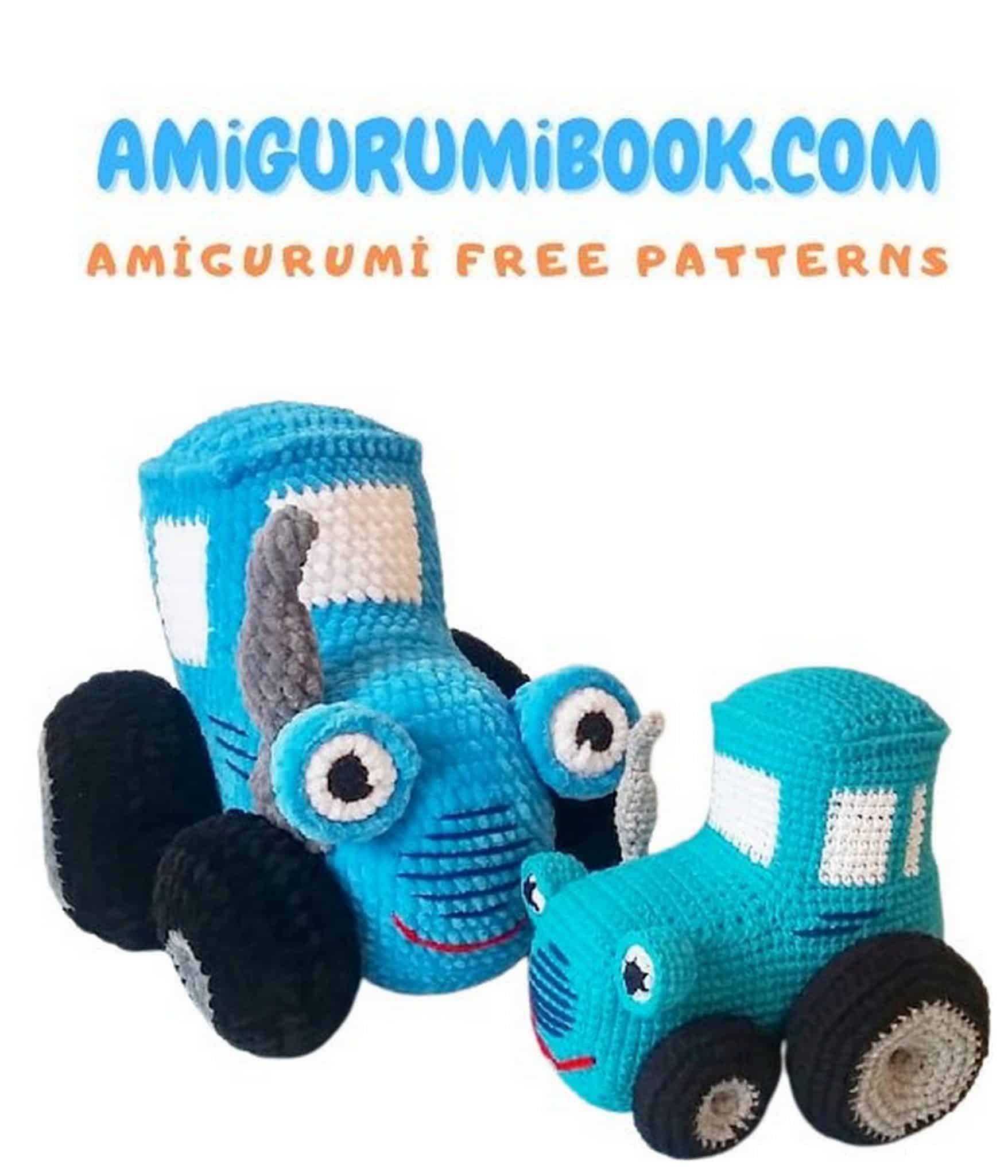 Tractor Amigurumi Free Pattern - Free Amigurumi Crochet Patterns