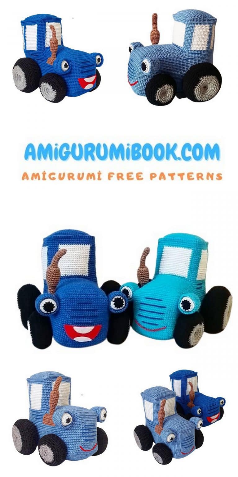 Tractor Amigurumi Free Pattern - Free Amigurumi Crochet Patterns