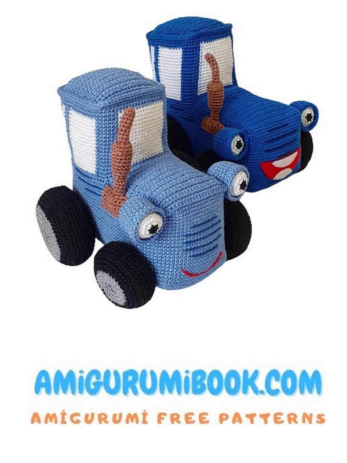Tractor Amigurumi Free Pattern - Free Amigurumi Crochet Patterns