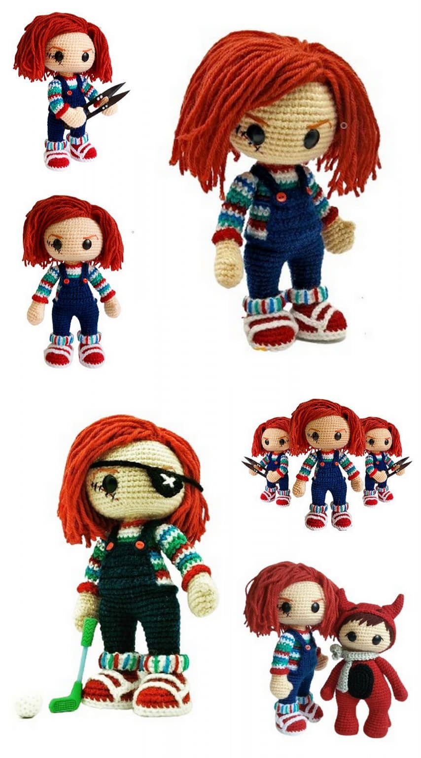 Chucky Amigurumi Free Pattern - Free Amigurumi Crochet Patterns