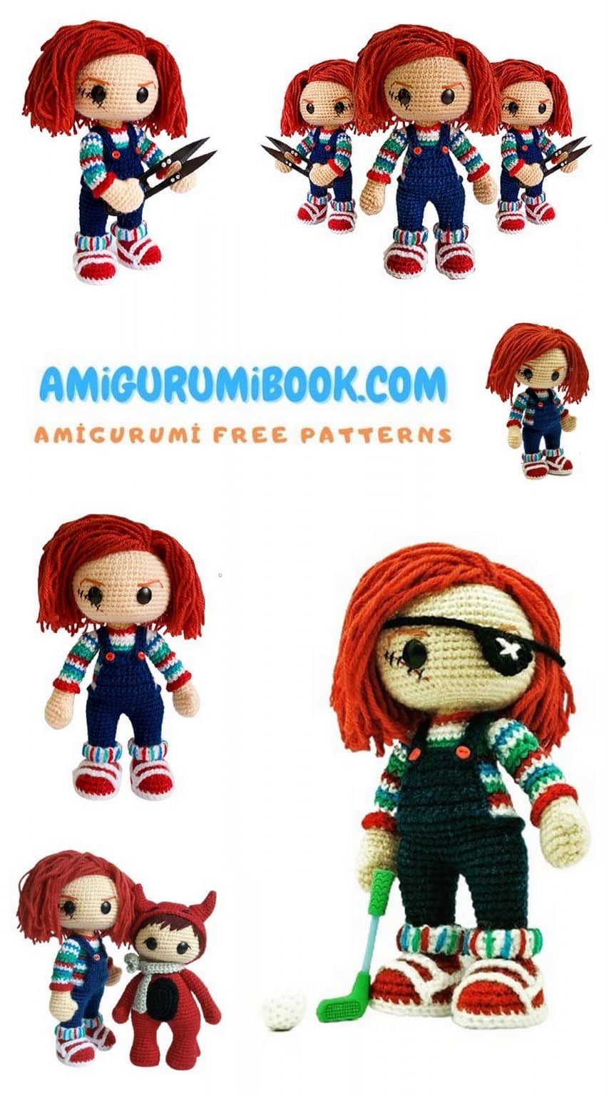 Chucky Amigurumi Free Pattern - Free Amigurumi Crochet Patterns