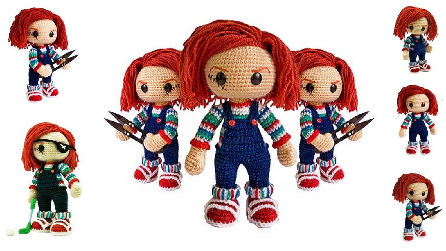 Chucky Amigurumi Free Pattern - Free Amigurumi Crochet Patterns
