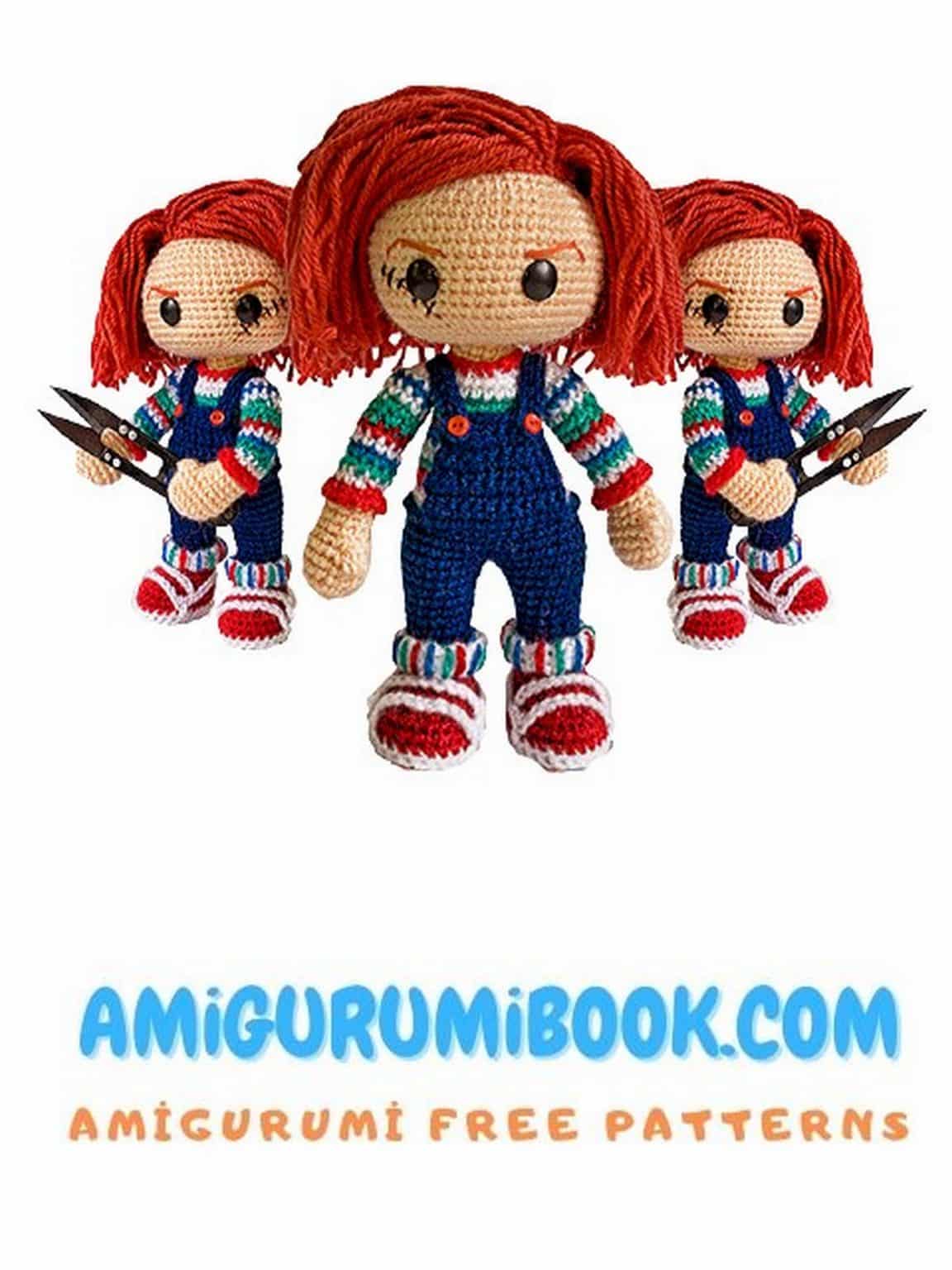 Chucky Amigurumi Free Pattern - Free Amigurumi Crochet Patterns