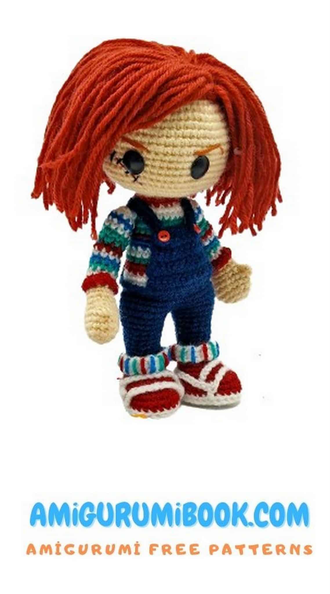 Chucky Amigurumi Free Pattern - Free Amigurumi Crochet Patterns