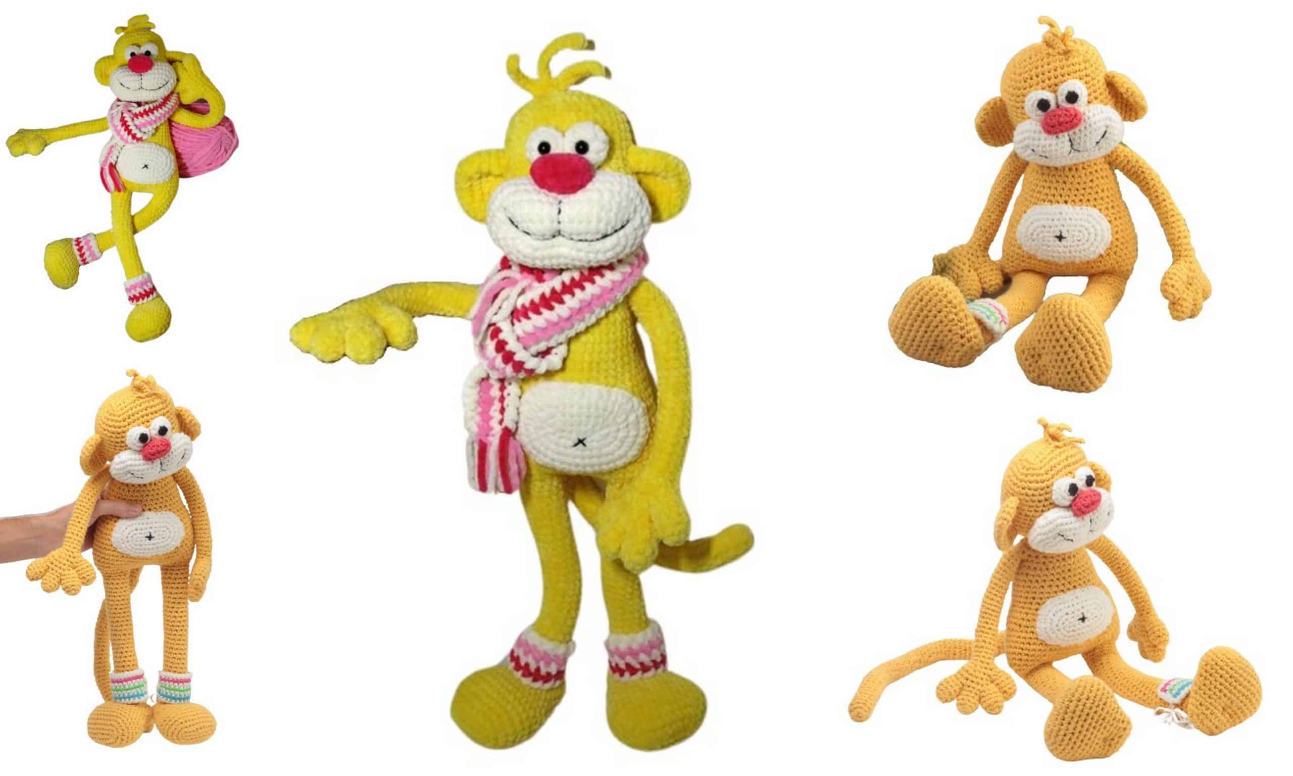Yellow Monkey Amigurumi Free Pattern Amigurumibook Yellow Monkey Amigurumi Free Pattern Amigurumibook