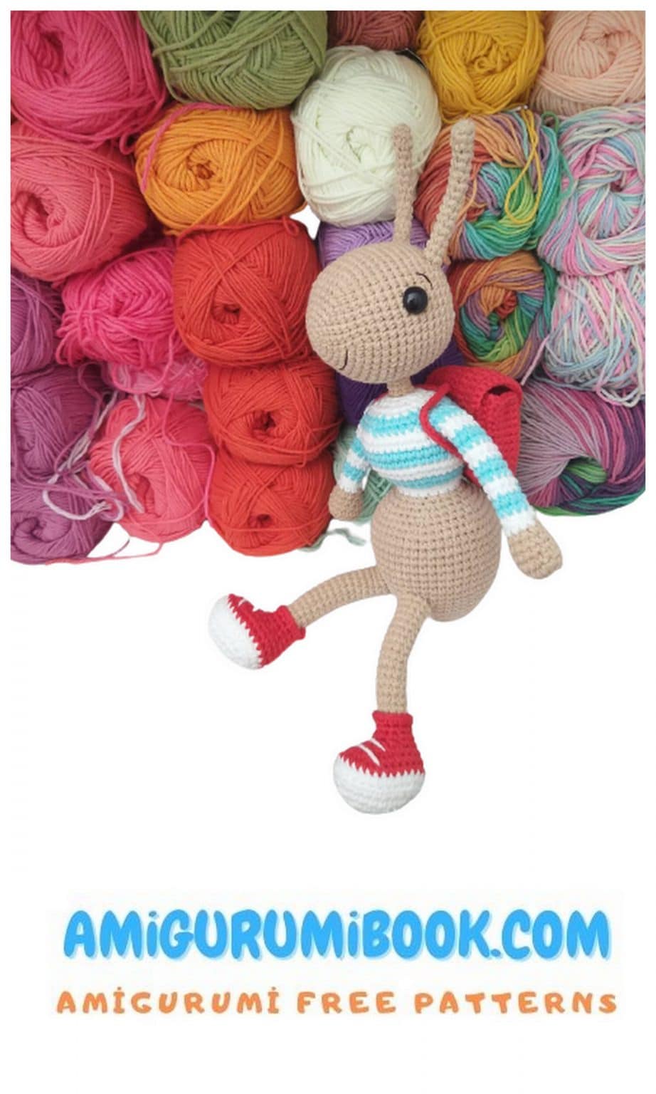 Cute Ant Amigurumi Free Pattern - Free Amigurumi Crochet Patterns