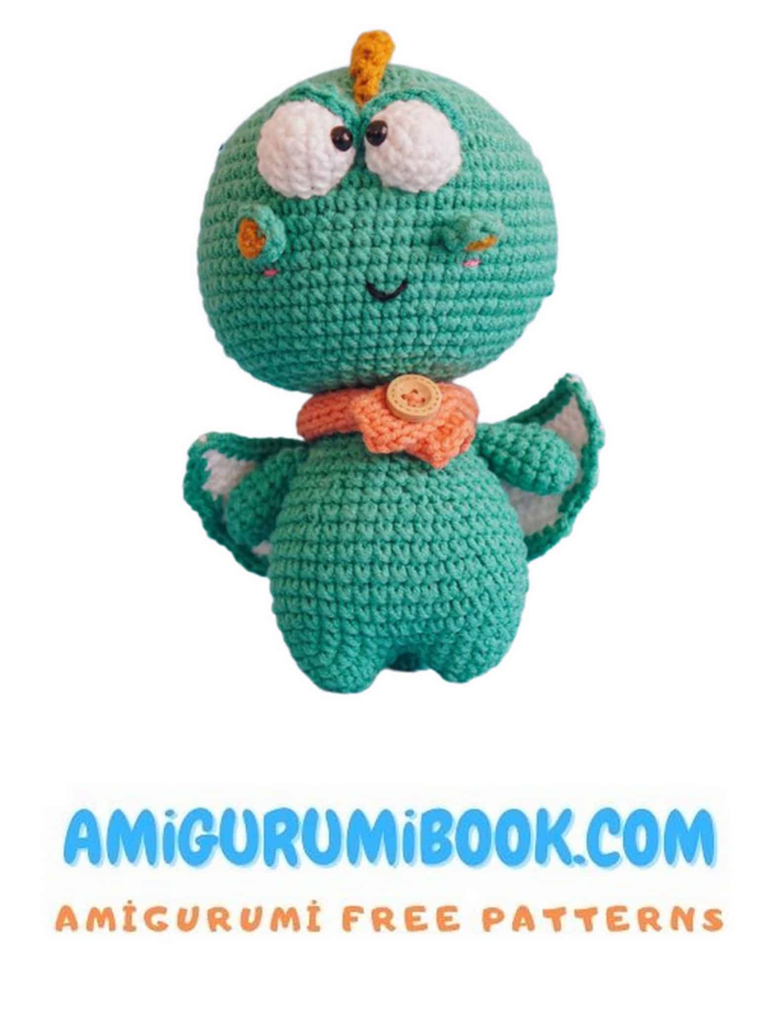 Dragon Kooky Amigurumi Free Pattern - Free Amigurumi Crochet Patterns