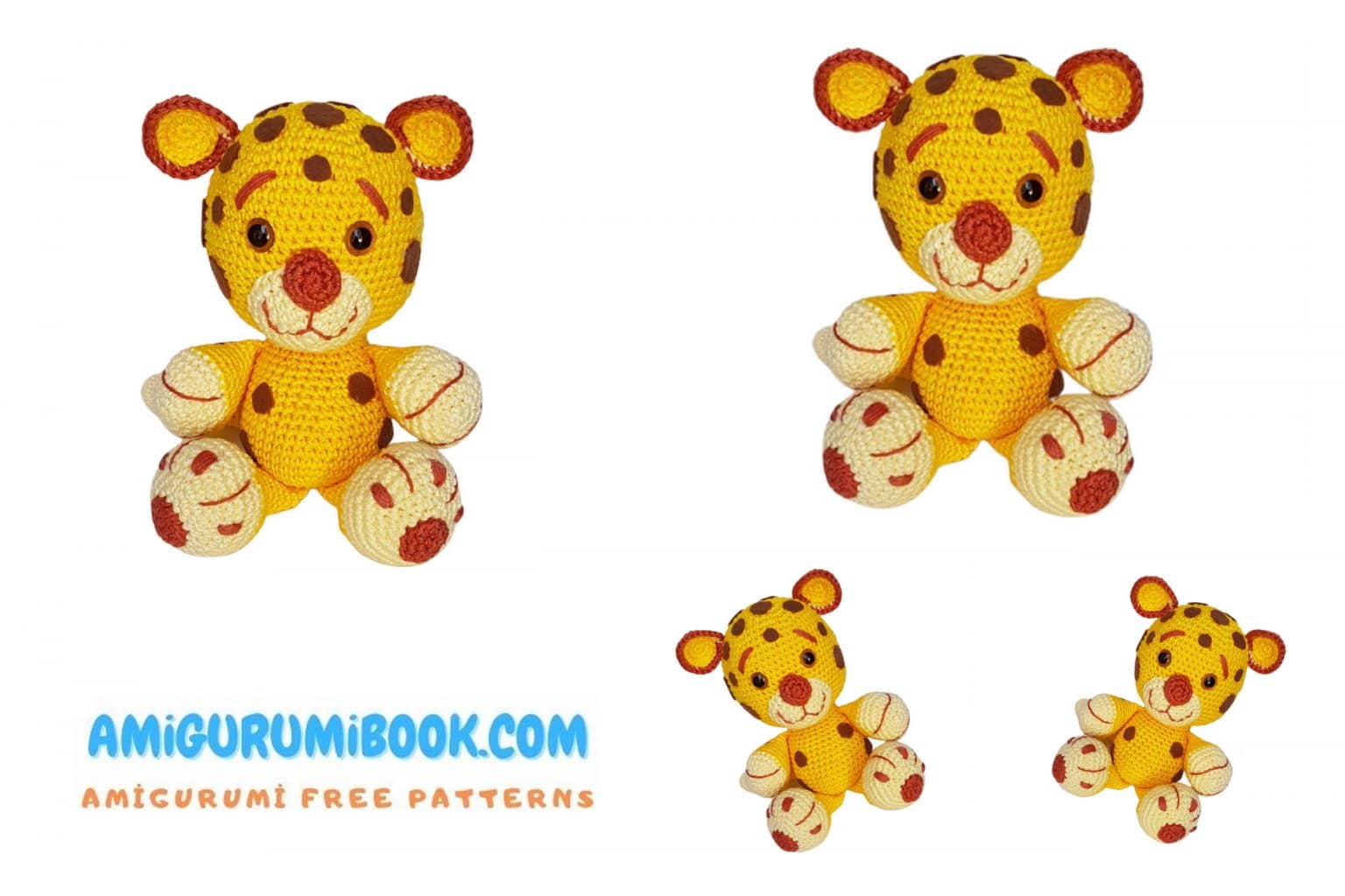 Leopard Amigurumi Free Pattern - Free Amigurumi Crochet Patterns
