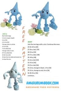 Water Drop Amigurumi Free Pattern - Free Amigurumi Crochet Patterns