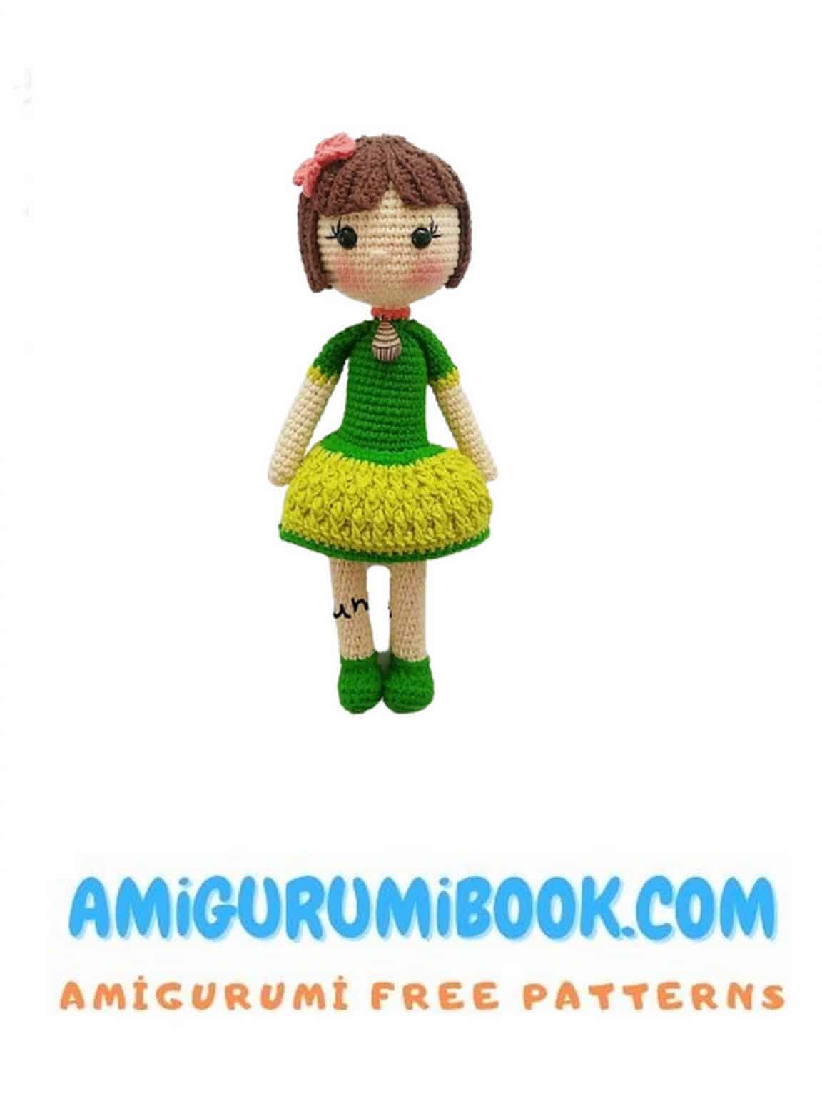 Mathilda Doll Amigurumi Free Pattern - Free Amigurumi Crochet Patterns