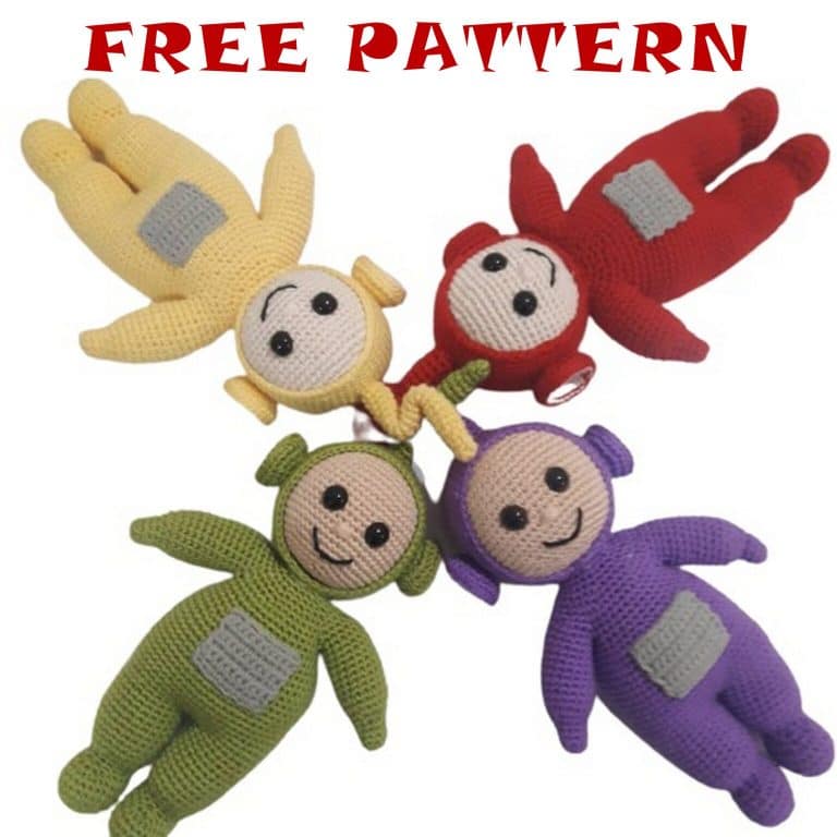 Teletubbies Amigurumi Free Pattern - Free Amigurumi Crochet Patterns
