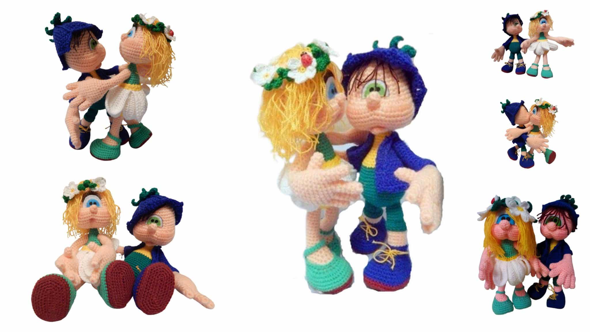 Daisy Doll and Boy Friend Amigurumi Free Pattern - Free Amigurumi ...
