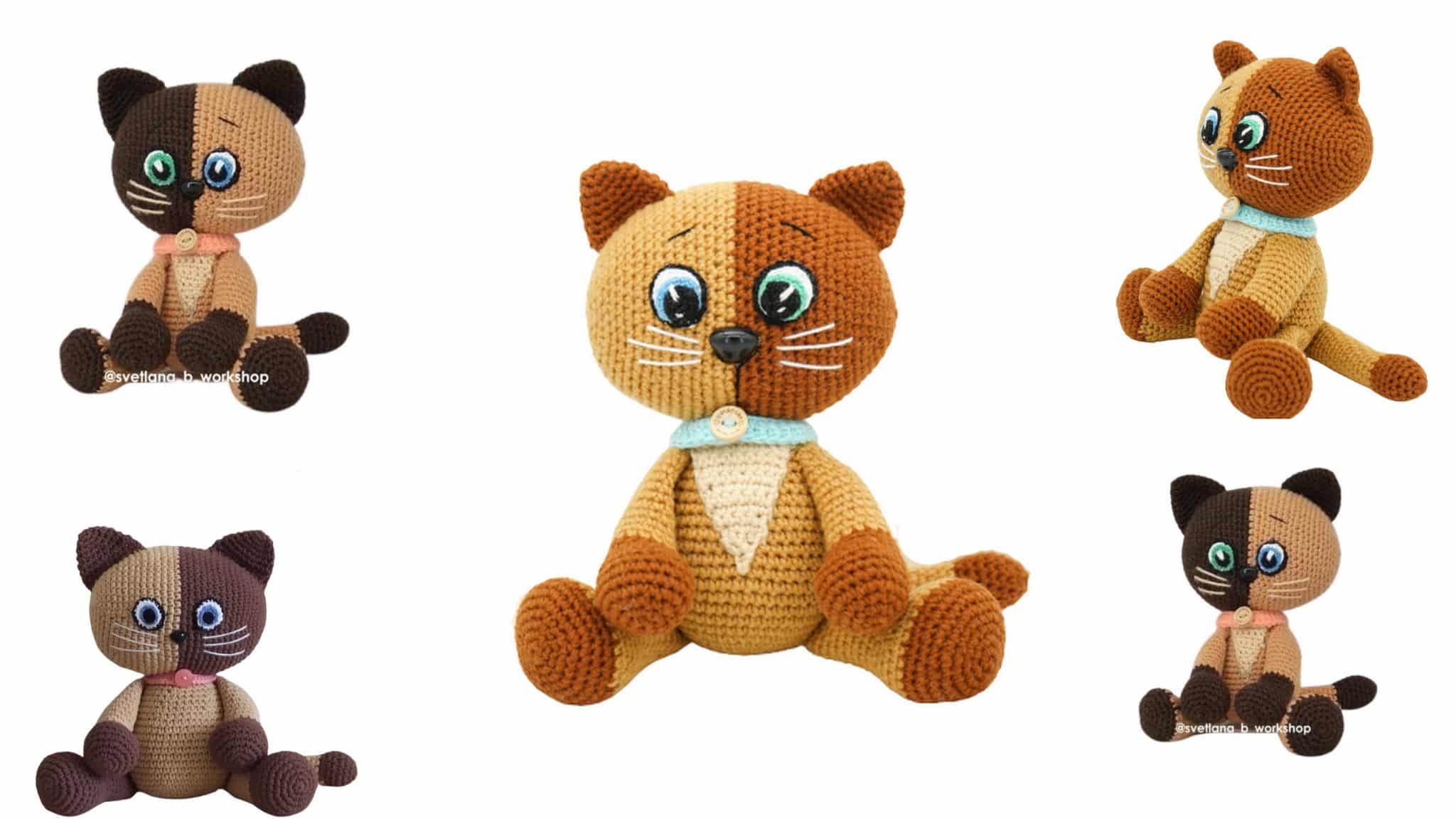 Cute Cat Amigurumi Free Pattern - Free Amigurumi Crochet Patterns