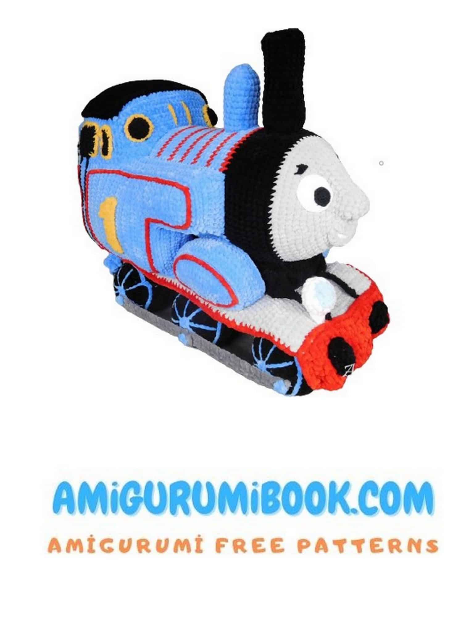 Train Thomas Amigurumi Free Pattern - Free Amigurumi Crochet Patterns