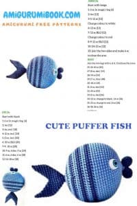 Puffer Fish Amigurumi Free Pattern - Free Amigurumi Crochet Patterns