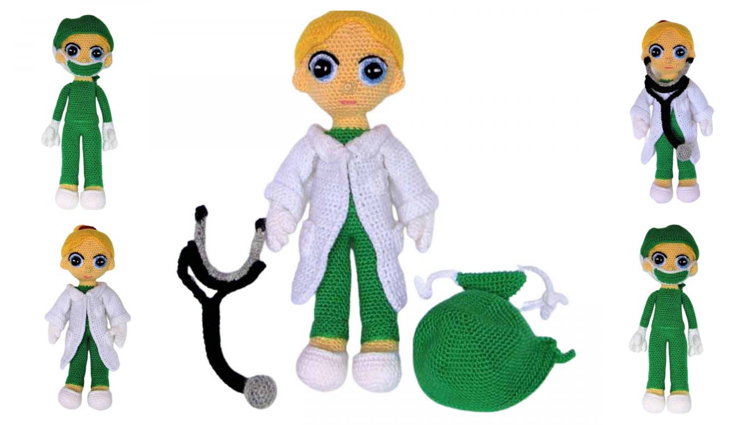 Female Doctor Amigurumi Free Pattern - Free Amigurumi Crochet Patterns