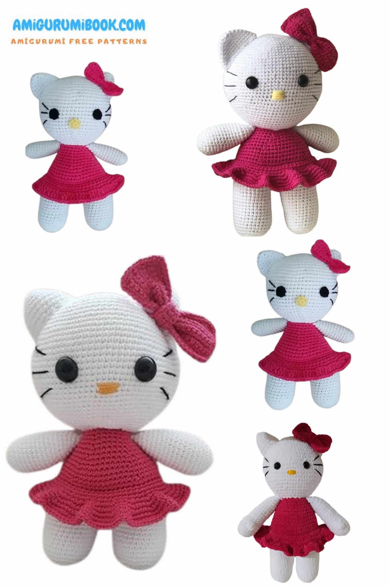 Hello Kitty Amigurumi Free Pattern - Free Amigurumi Crochet Patterns