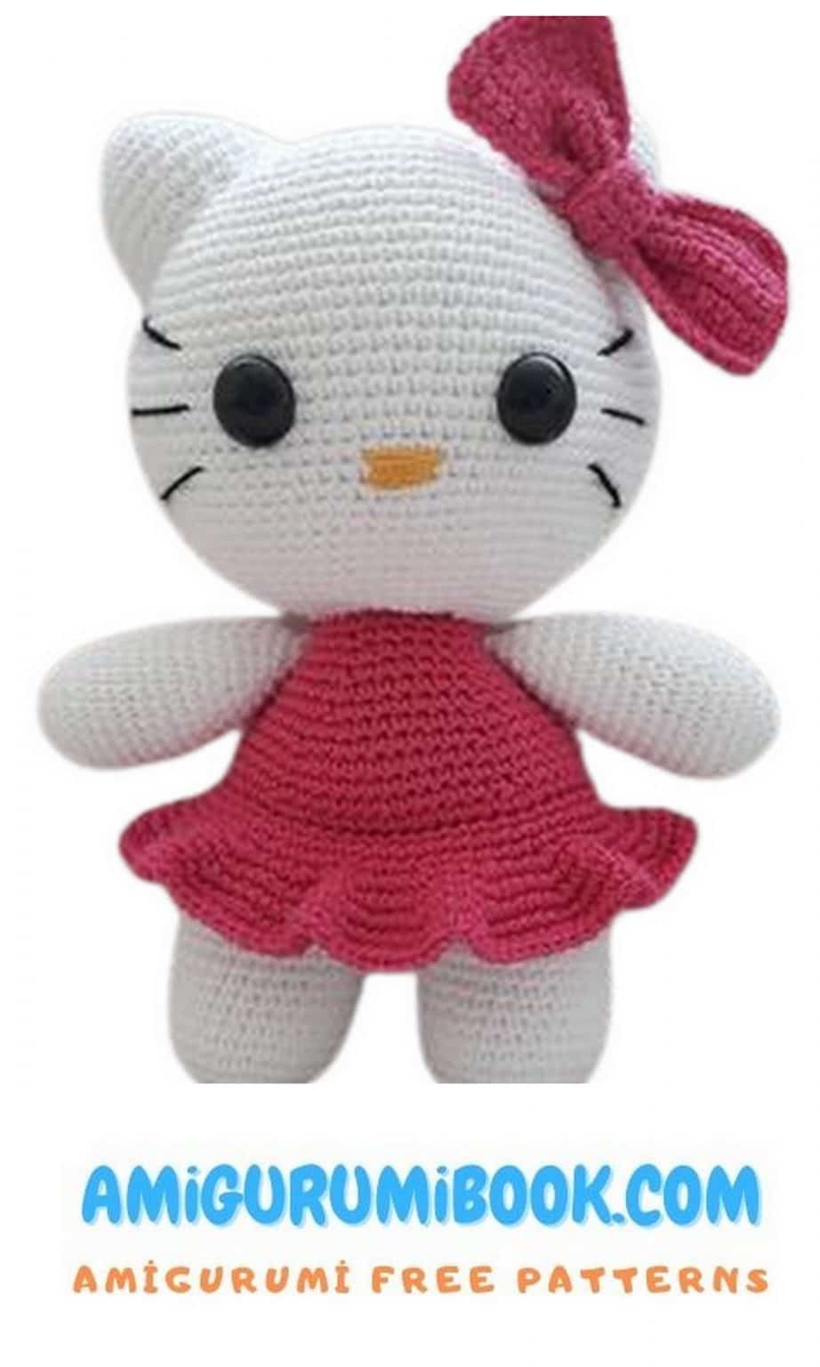 Hello Kitty Amigurumi Free Pattern - Free Amigurumi Crochet Patterns
