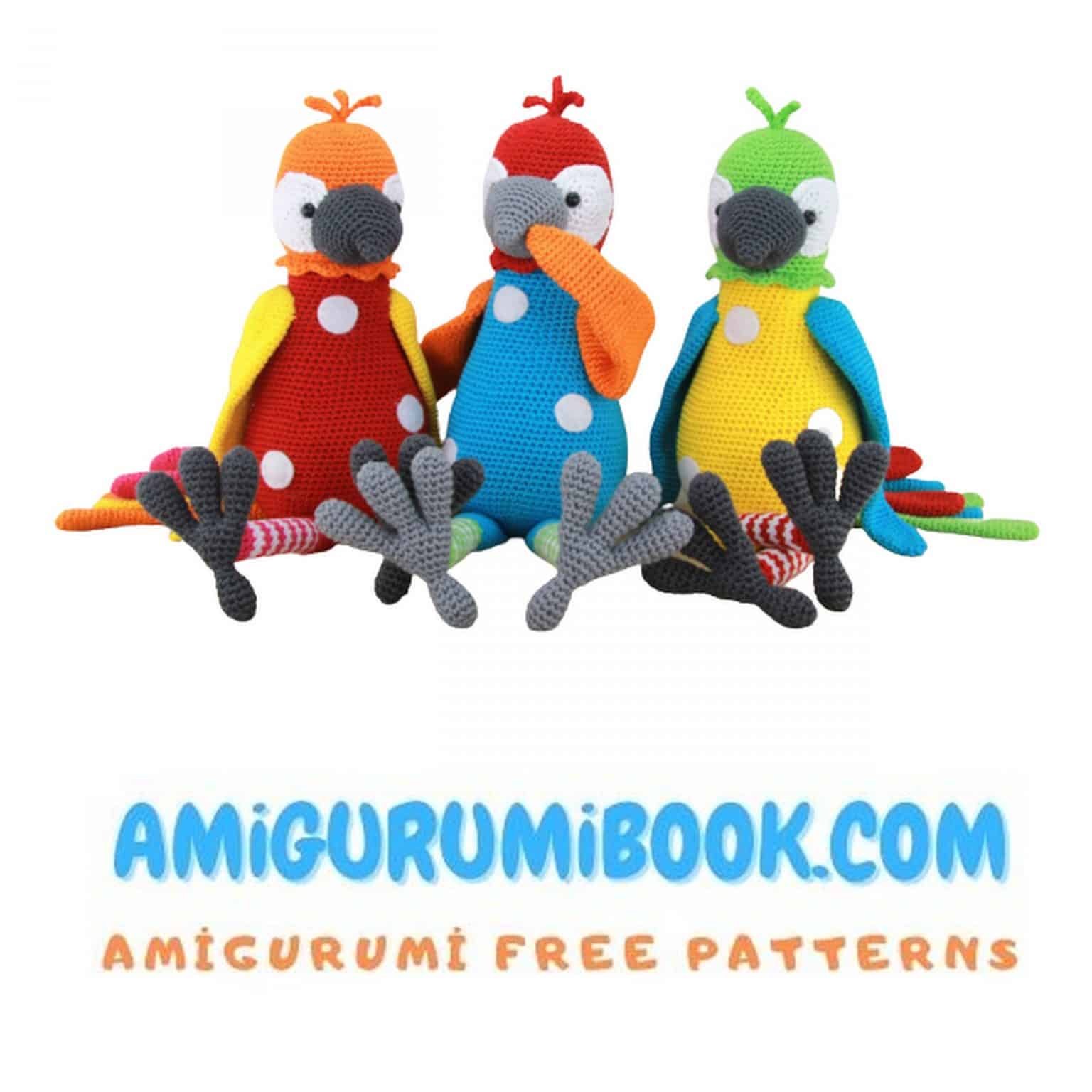 Parrot Pico Amigurumi Free Pattern - Free Amigurumi Crochet Patterns