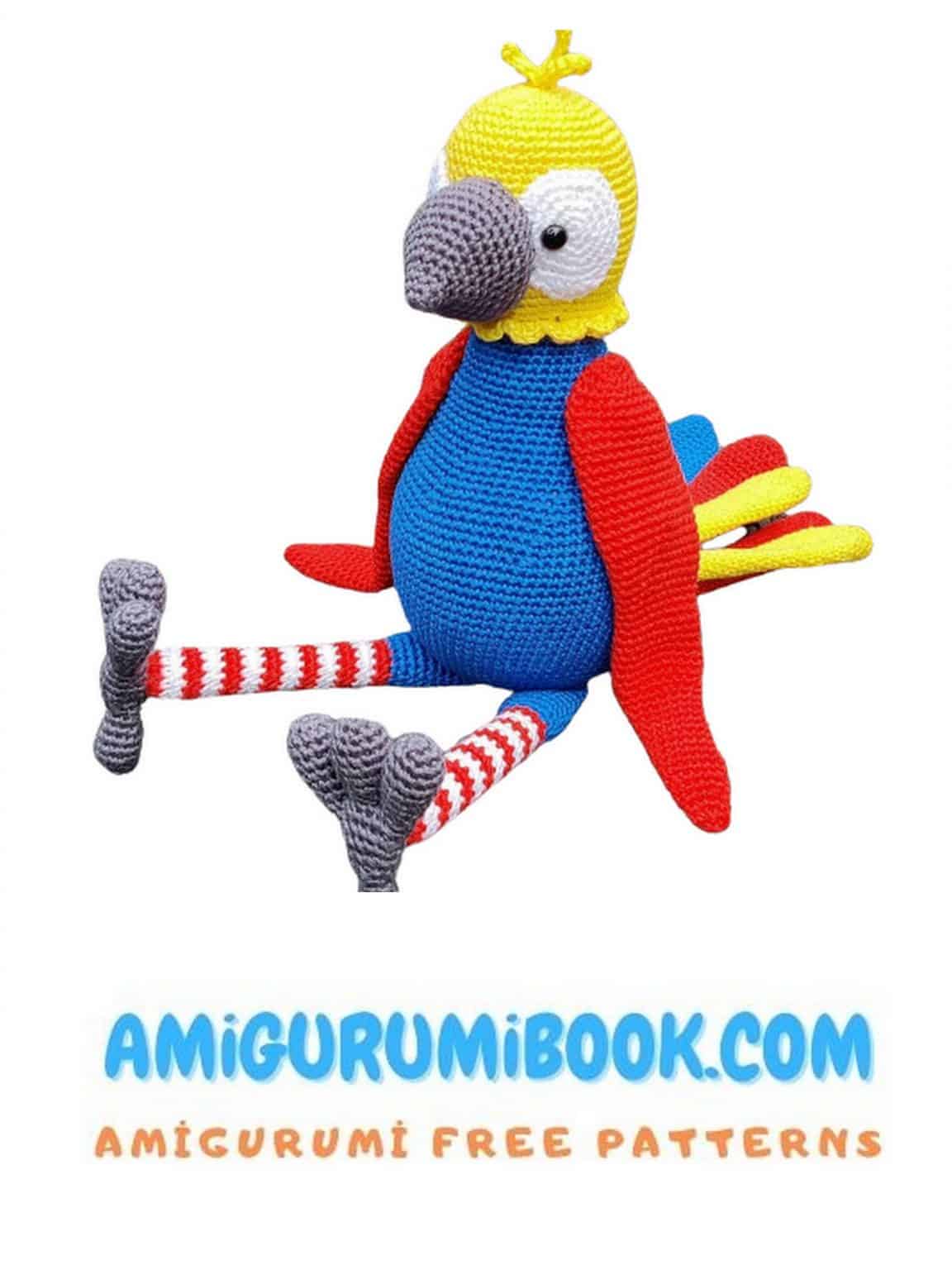 Parrot Pico Amigurumi Free Pattern - Free Amigurumi Crochet Patterns