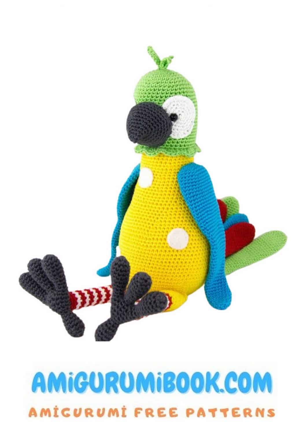 Parrot Pico Amigurumi Free Pattern - Free Amigurumi Crochet Patterns