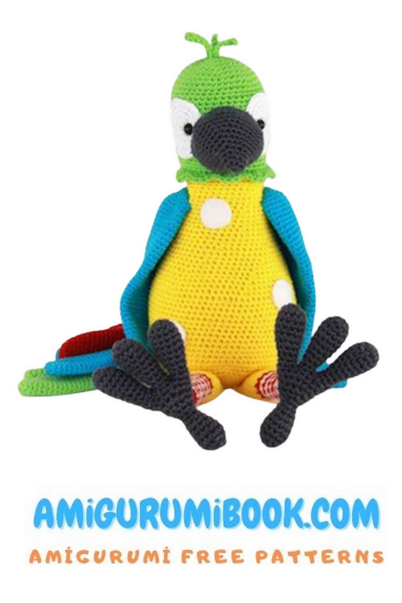 Parrot Pico Amigurumi Free Pattern - Free Amigurumi Crochet Patterns
