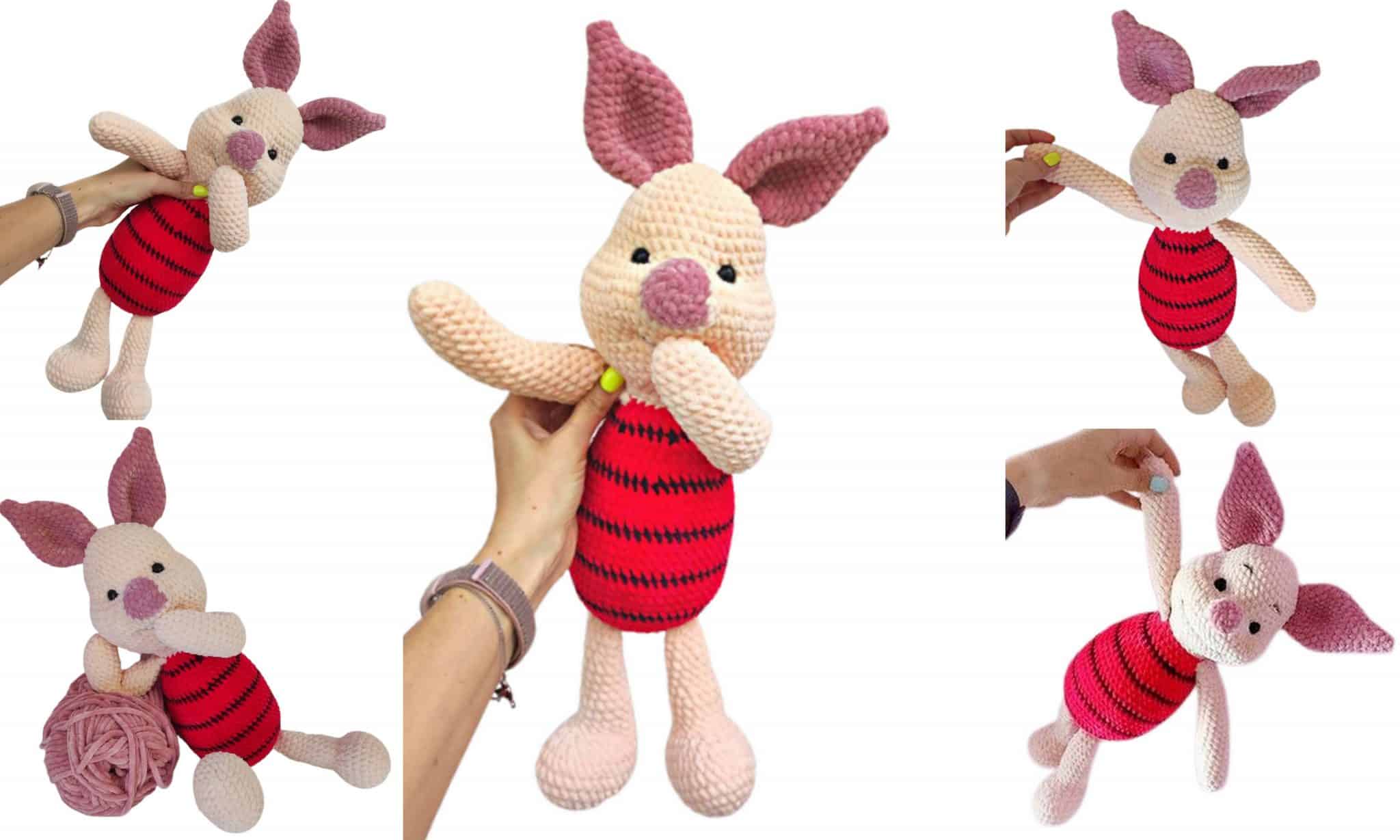 Cute Velvet Piglet Amigurumi Free Pattern – Easy Crochet Tutorial ...