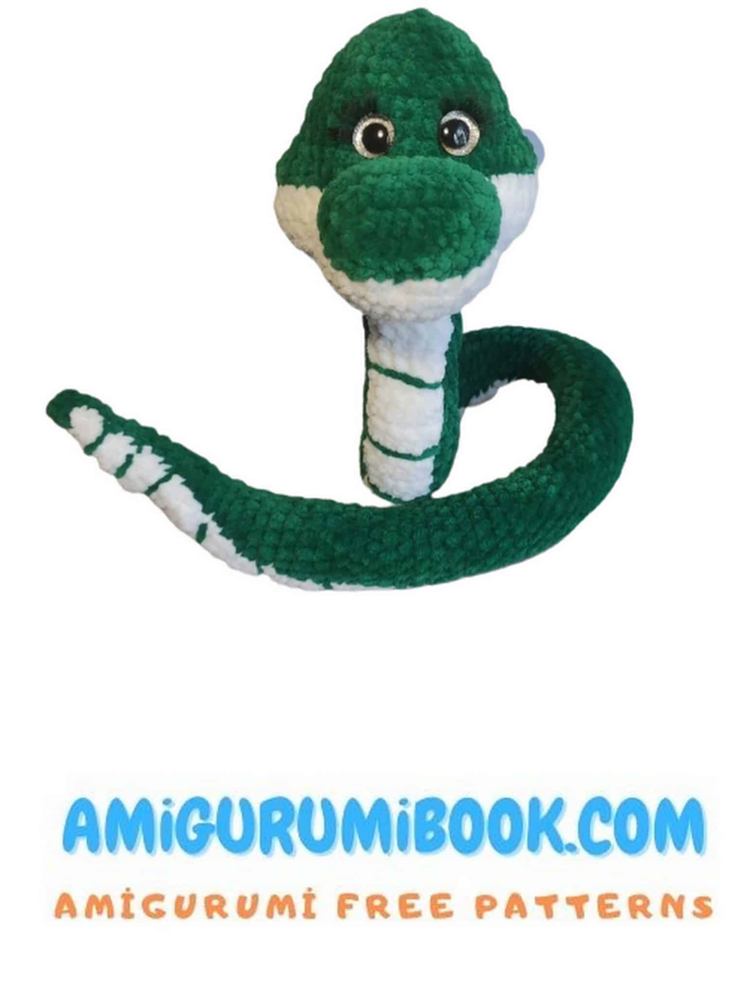 Velvet Snake Amigurumi Free Pattern - Free Amigurumi Crochet Patterns