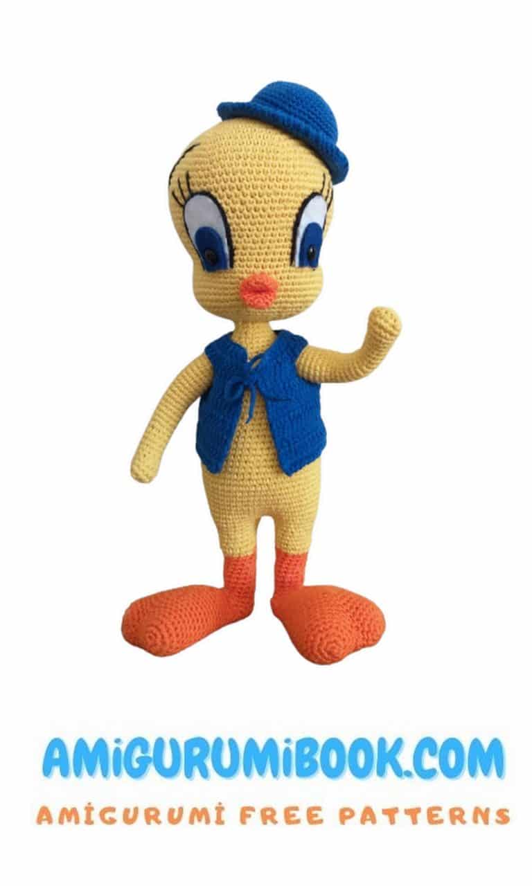 Tweety Amigurumi Free Pattern - Free Amigurumi Crochet Patterns