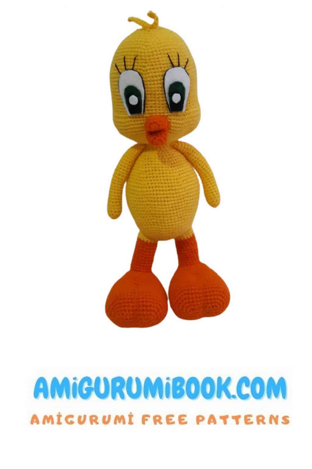 Tweety Amigurumi Free Pattern - Free Amigurumi Crochet Patterns