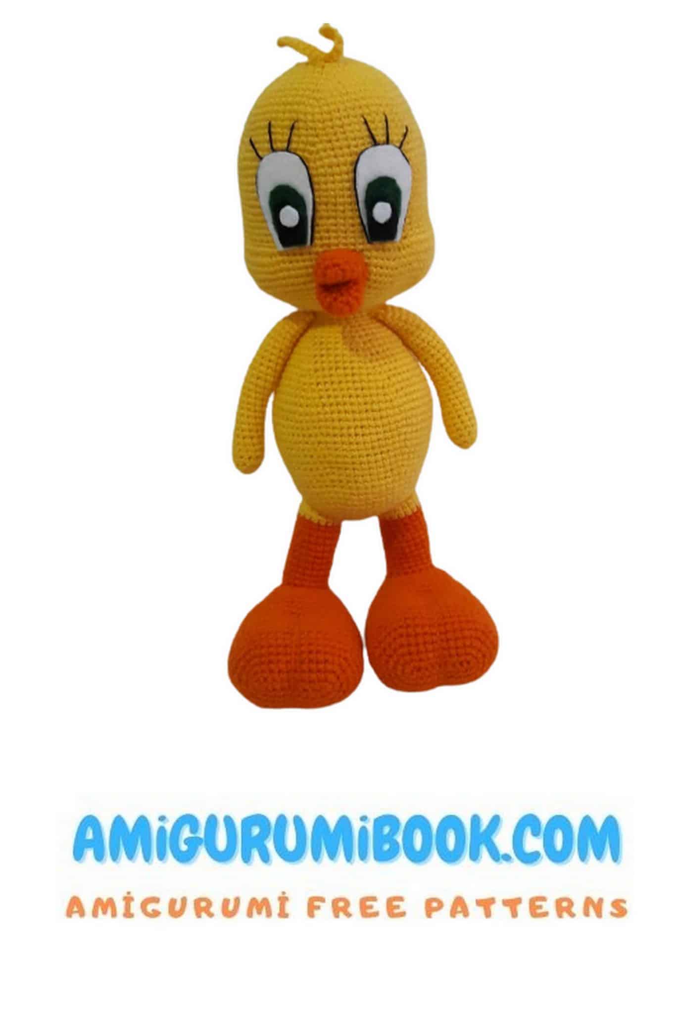 Tweety Amigurumi Free Pattern - Free Amigurumi Crochet Patterns