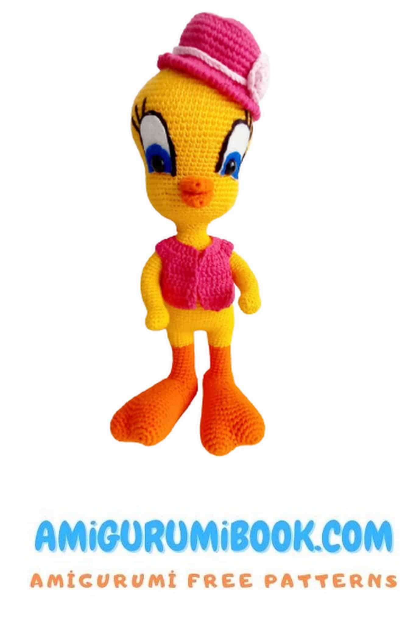 Tweety Amigurumi Free Pattern - Free Amigurumi Crochet Patterns