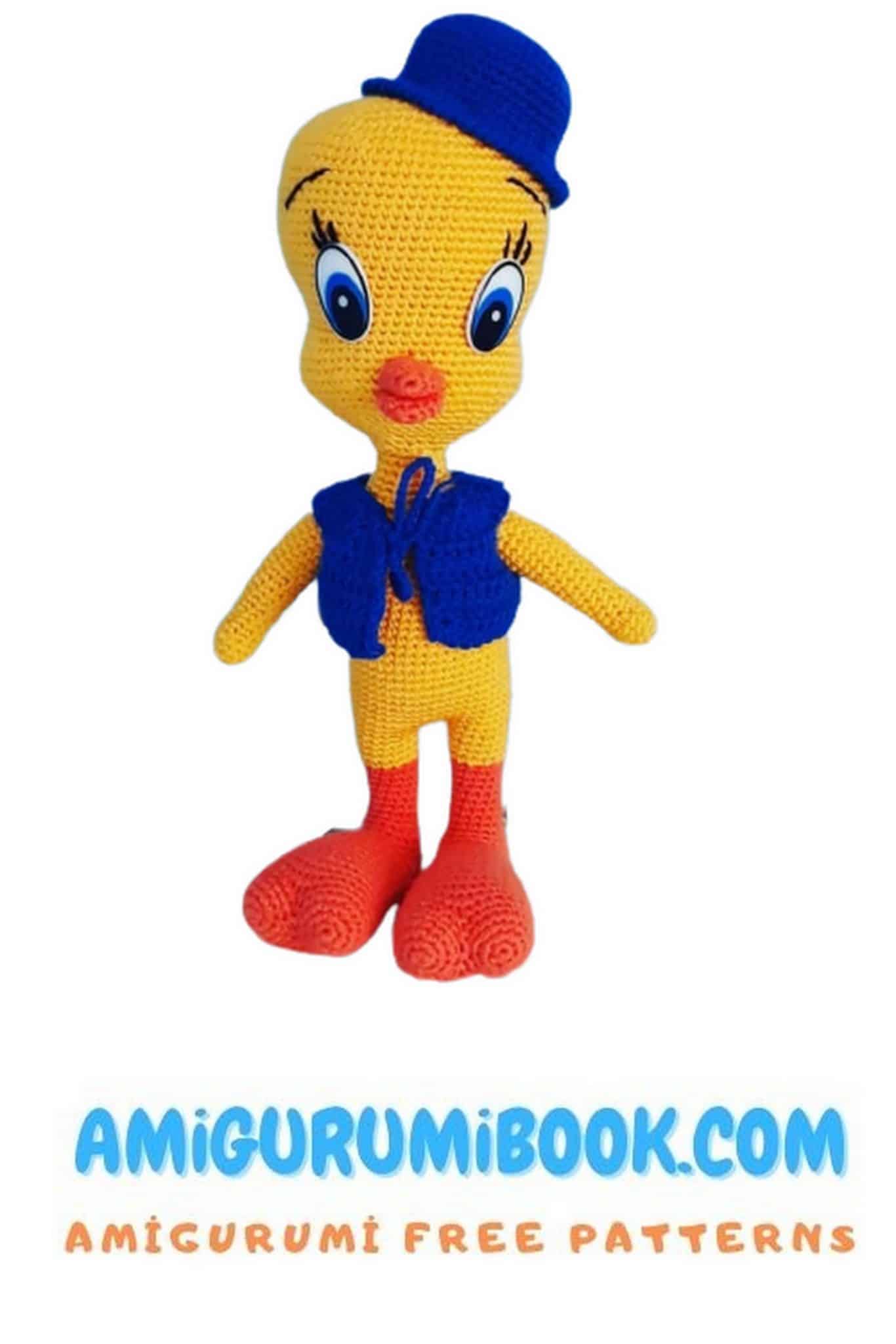 Tweety Amigurumi Free Pattern - Free Amigurumi Crochet Patterns