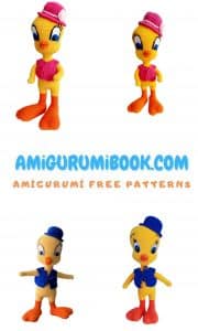 Tweety Amigurumi Free Pattern - Free Amigurumi Crochet Patterns