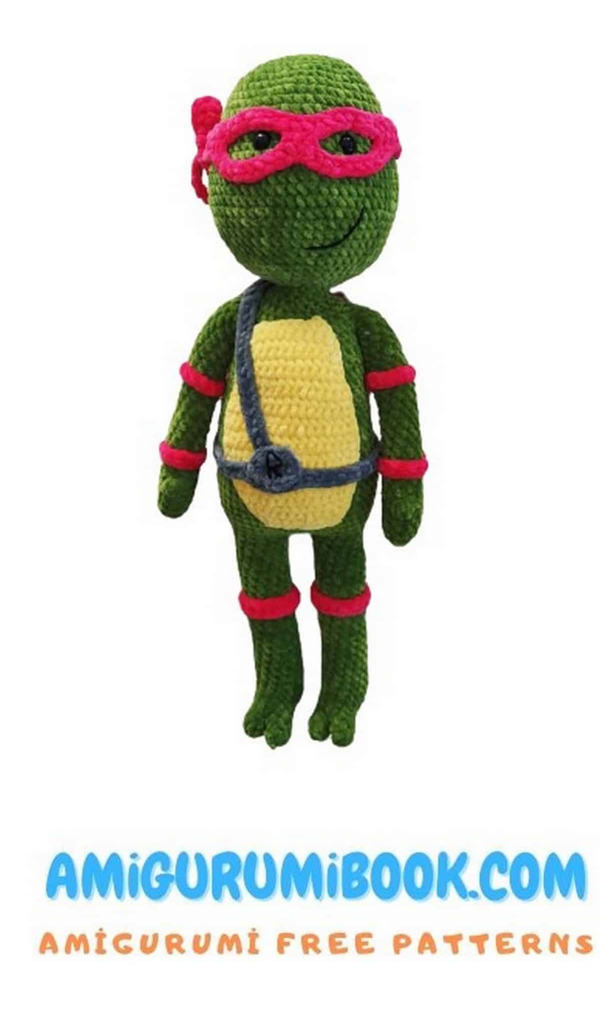 Velvet Ninja Turtles Amigurumi Free Pattern - Free Amigurumi Crochet ...