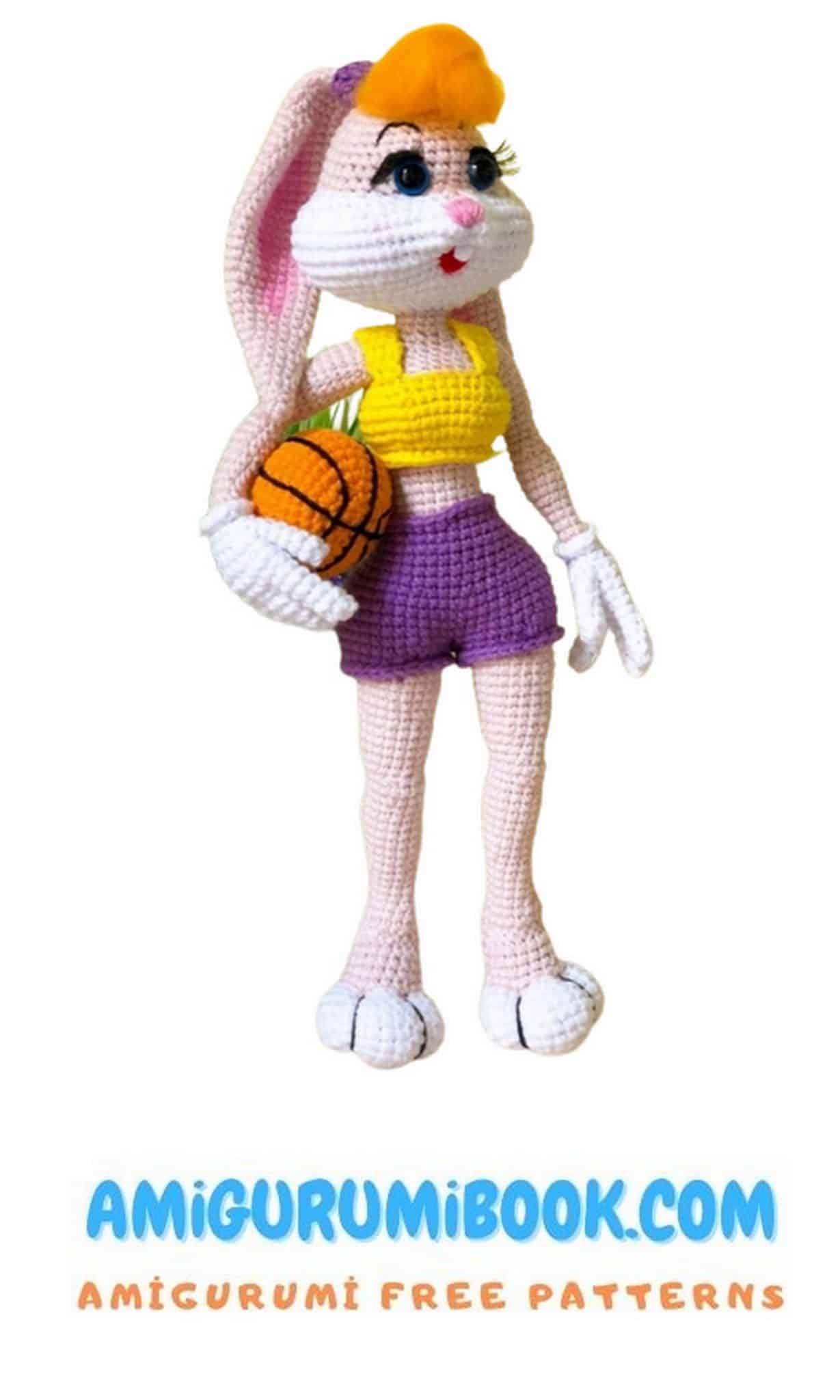 Lola Bunny Amigurumi Free Pattern - Free Amigurumi Crochet Patterns