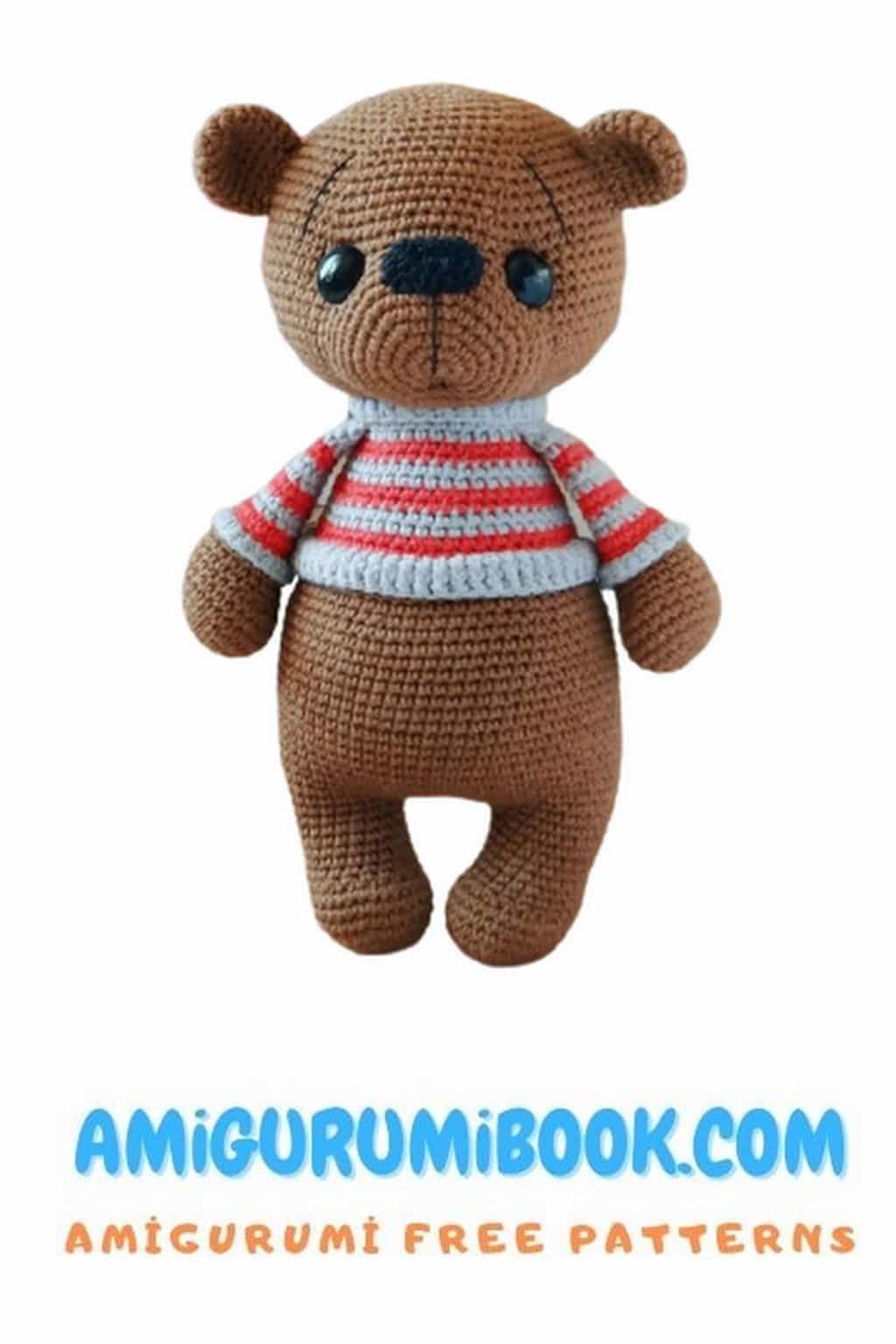 Teddy Bear Timka Amigurumi Free Pattern - Free Amigurumi Crochet Patterns
