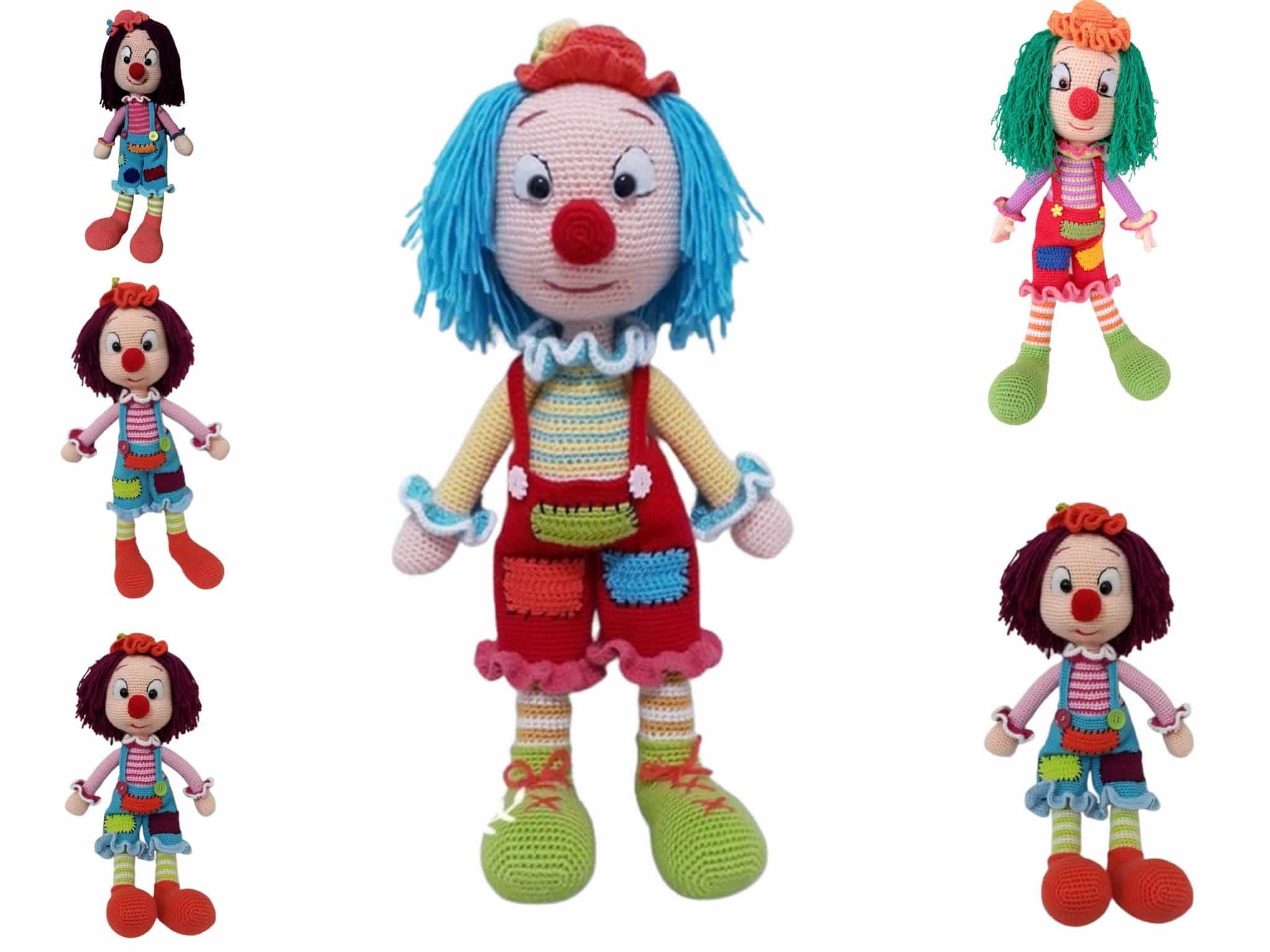 Amigurumi Clown Free Pattern - Free Amigurumi Crochet Patterns
