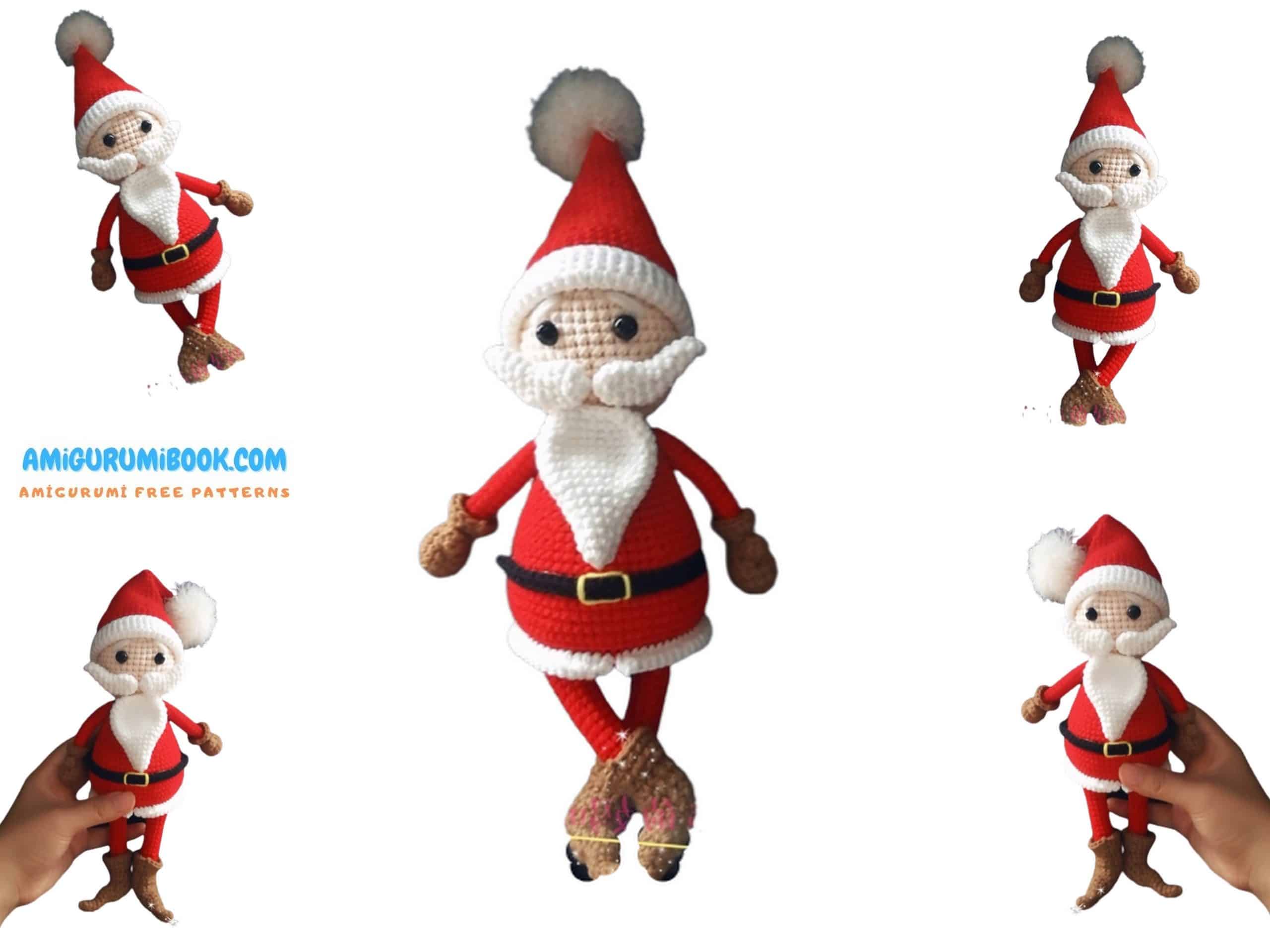 Handsome Santa Claus Amigurumi Free Pattern - Free Amigurumi Crochet ...