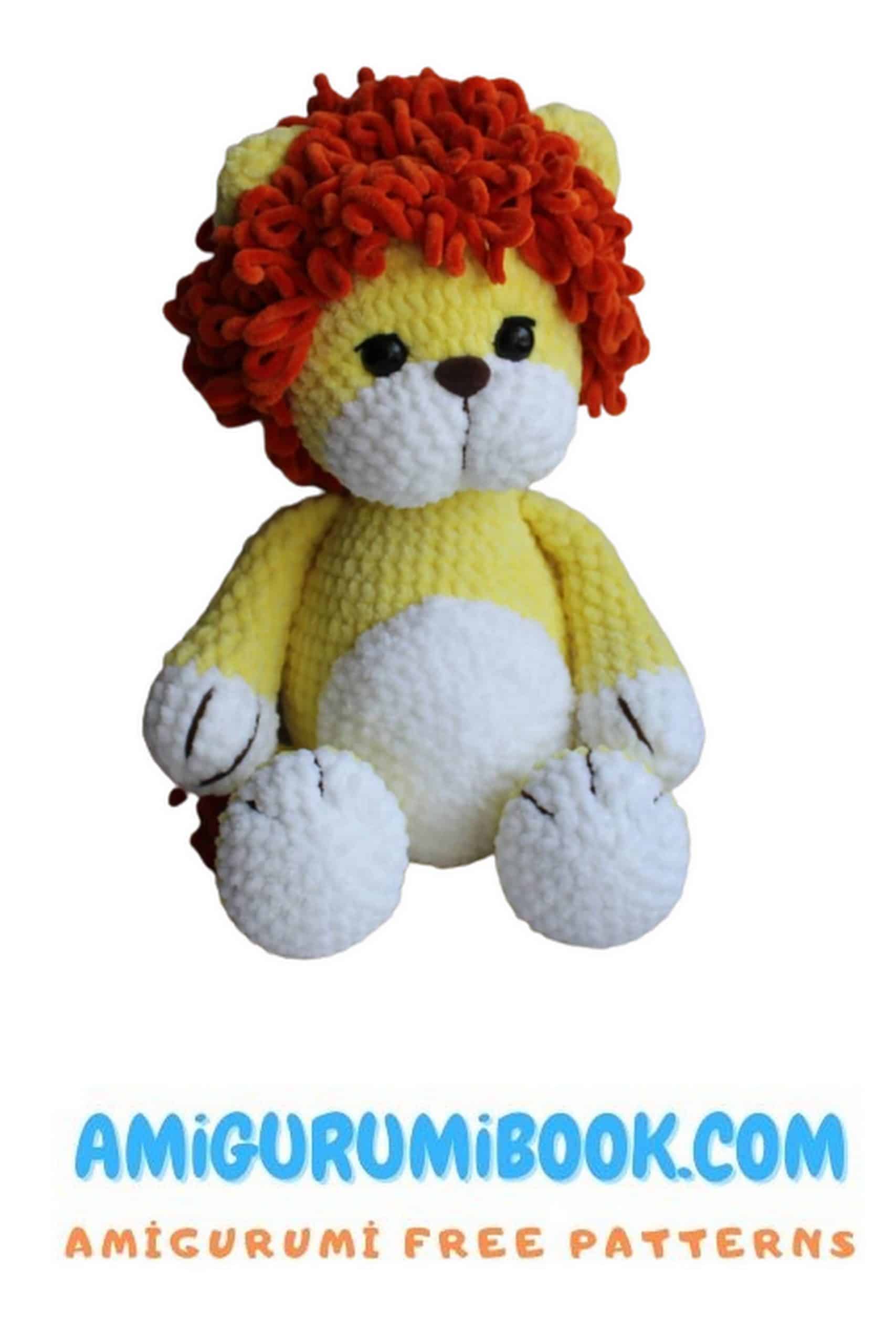 Cute Lion Cub Amigurumi Free Pattern - Free Amigurumi Crochet Patterns